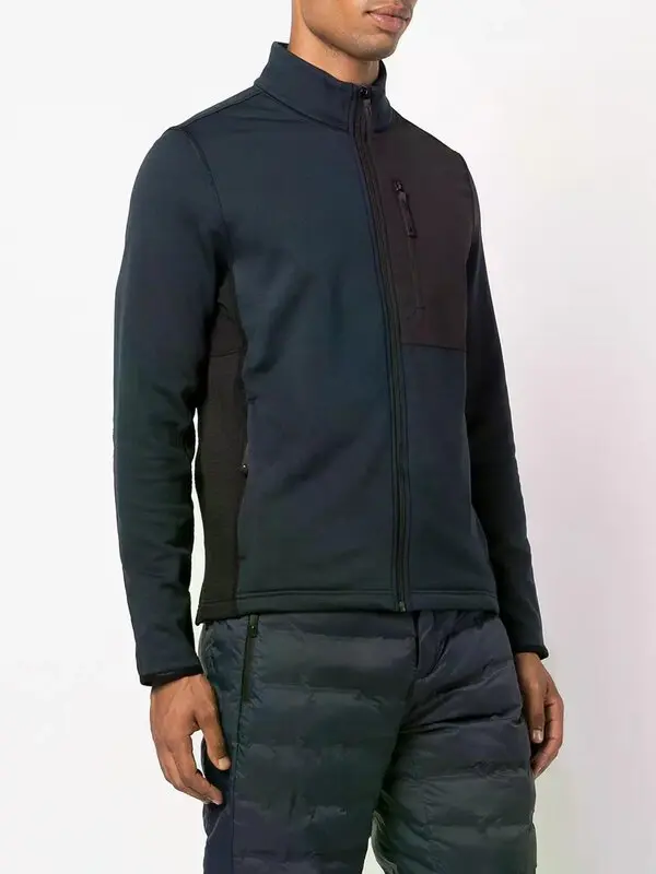 Aztech Mountain Paneled Fleece Jacket - Blue
