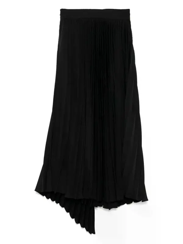 PARLOR Belted Midi Skirt