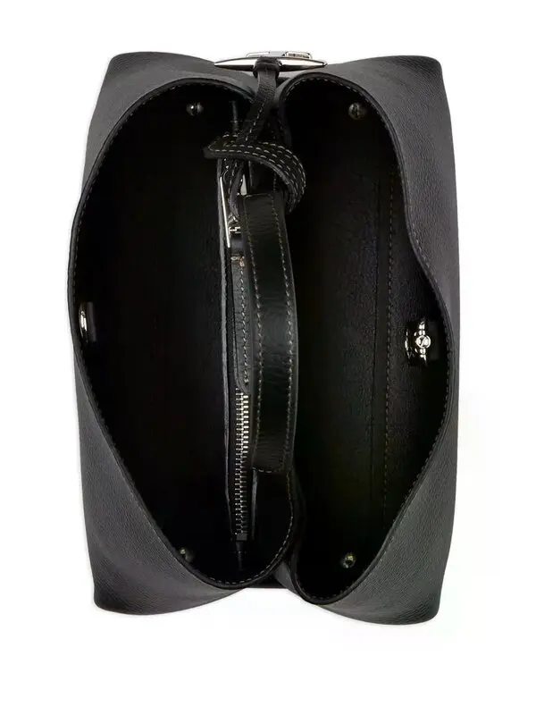 TOD'S Micro Leather Tote Bag - Black