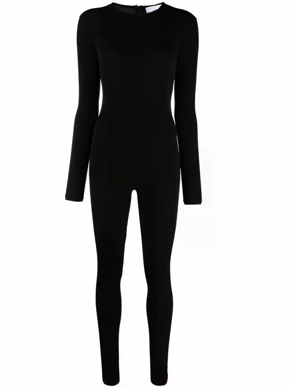 ATU BODY COUTURE Round Neck Jumpsuit - Black