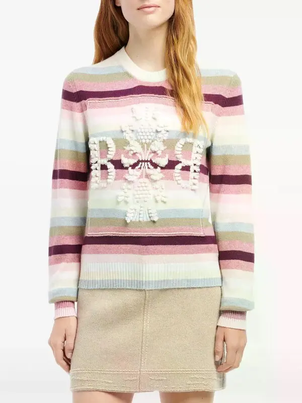 BARRIE Patchwork Denim Skirt