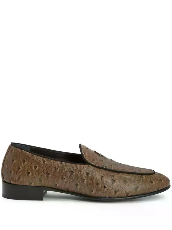GIUSEPPE ZANOTTI Rudolph Loafers - Brown