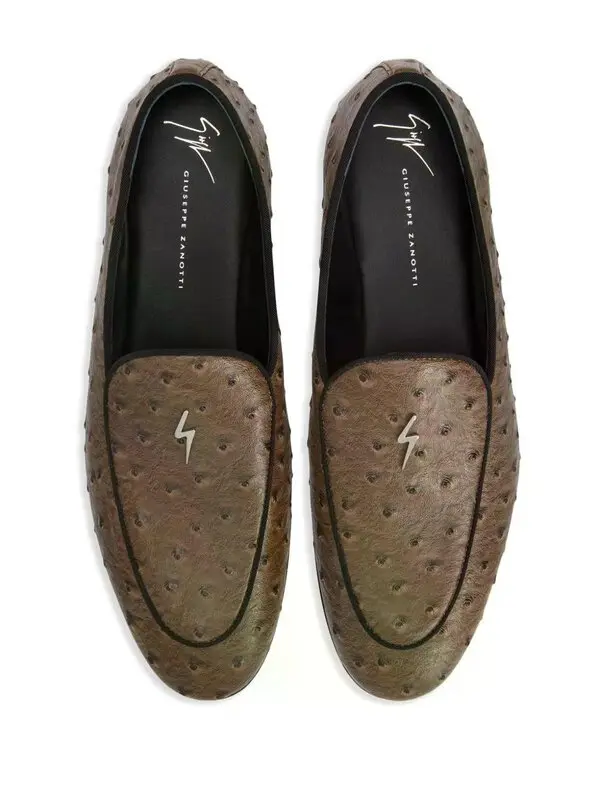 GIUSEPPE ZANOTTI Rudolph Loafers - Brown