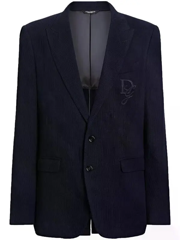 Dolce & Gabbana Logo-appliqué Blazer