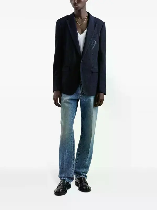 Dolce & Gabbana Logo-appliqué Blazer