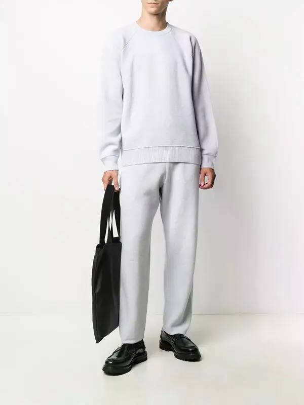 BARRIE Ideal Rib-trimmed Cashmere Jumper