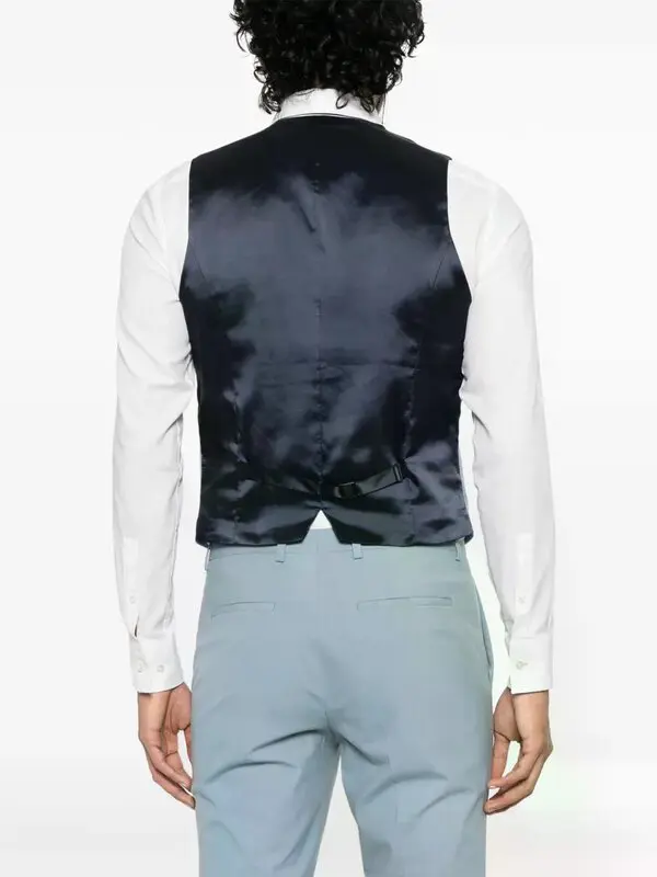 Hugo Paneled Double-breasted Waistcoat