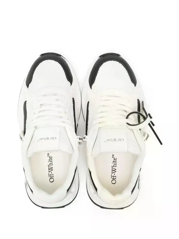 Off-White Kick Off Leather Sneakers