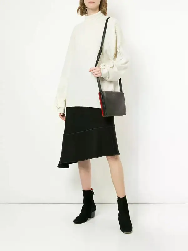 BARRIE Troisieme Dimension Cashmere Turtleneck Pullover - White