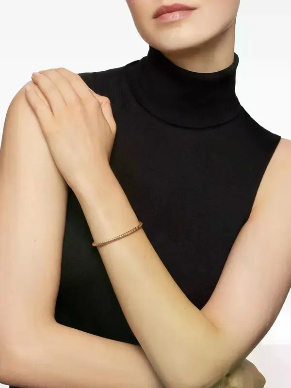 David Yurman 18kt Rose Gold Modern Cablespira Bracelet