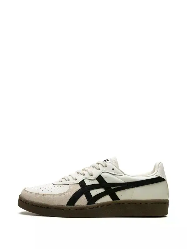 Onitsuka Tiger Gsm Cream And Black Sneakers - Neutrals