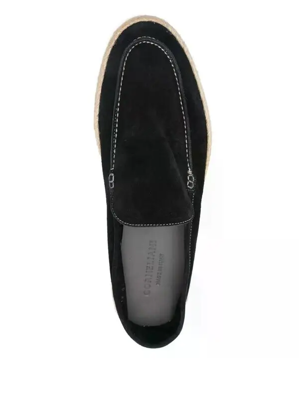 Corneliani Suede Espadrilles - Blue