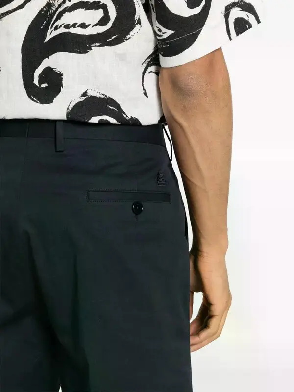 Etro Pegaso-embroidery Shorts