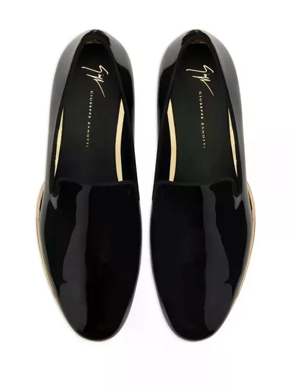 GIUSEPPE ZANOTTI Gz Flash Leather Loafers