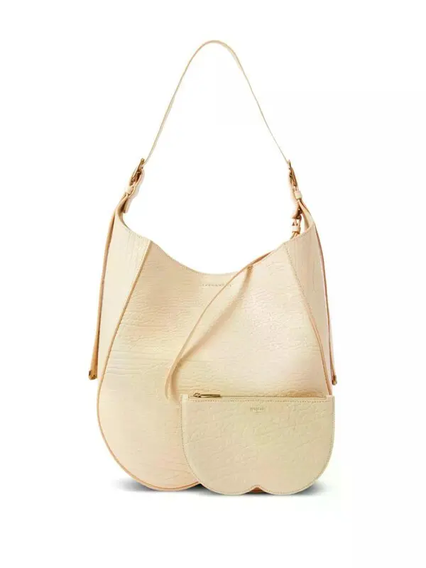 Burberry Leather Shoulder Bag - Neutrals