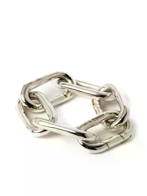 PARTS OF FOUR Infinity Chain Bracelet - Silver