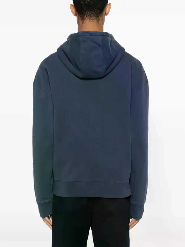 Maison Kitsuné Logo-patch Cotton Hoodie
