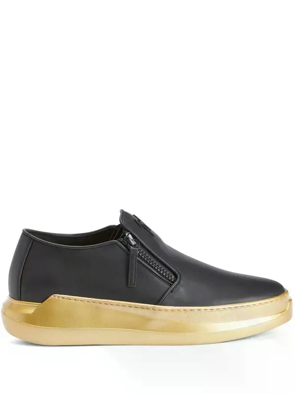 GIUSEPPE ZANOTTI Conley Zip Chunky Sneakers - Black