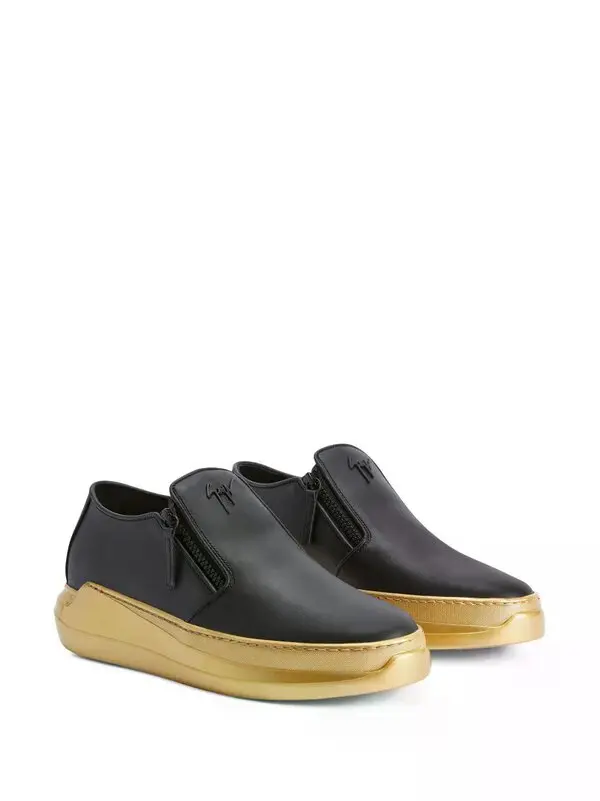 GIUSEPPE ZANOTTI Conley Zip Chunky Sneakers - Black