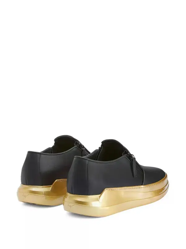 GIUSEPPE ZANOTTI Conley Zip Chunky Sneakers - Black