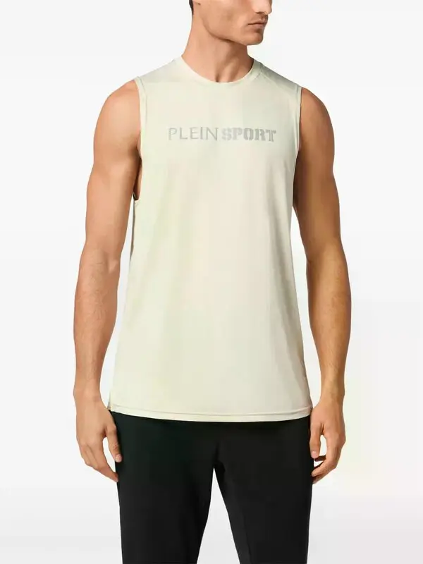 PLEIN SPORT Reflective Tank Top
