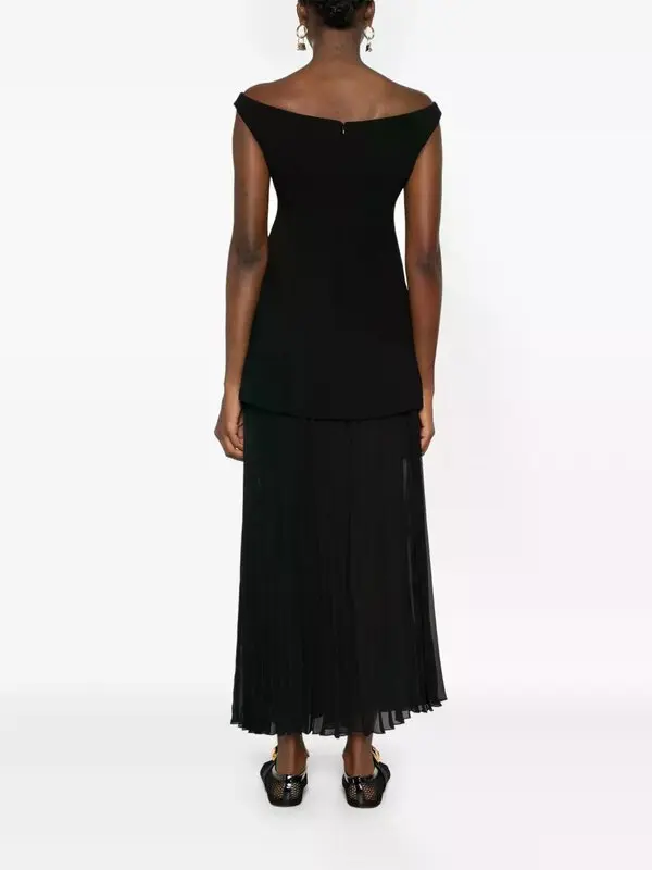 TOTEME Curved Off-shoulder Top