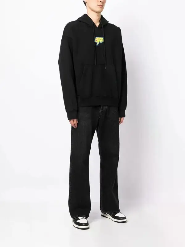 Off-White Thunder Print Skate Hoodie