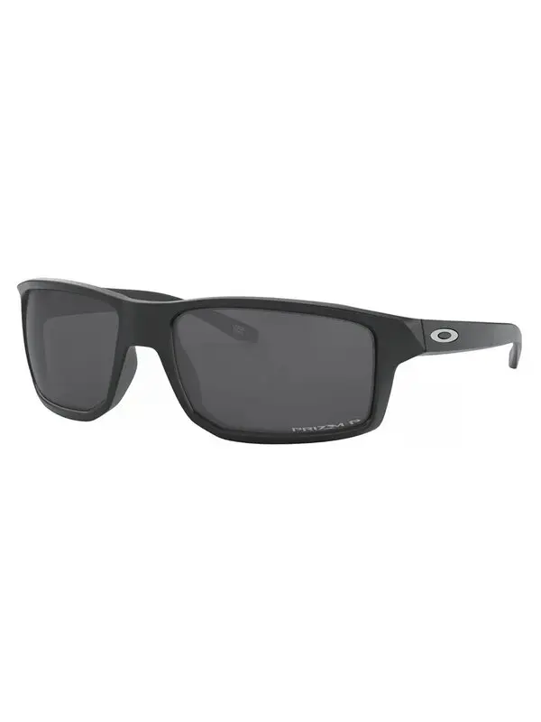 Oakley Gibston Rectangle-frame Sunglasses - Black