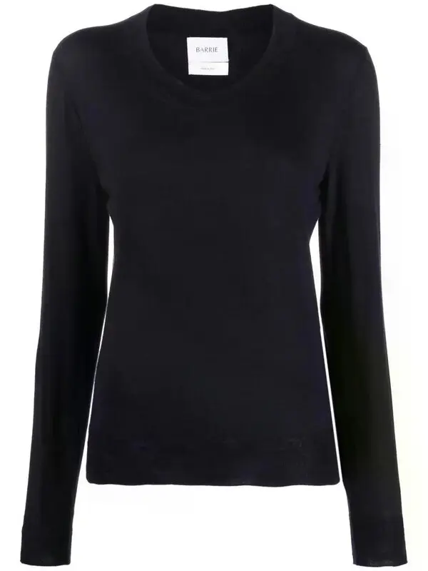 BARRIE Round-neck Cashmere Jumper