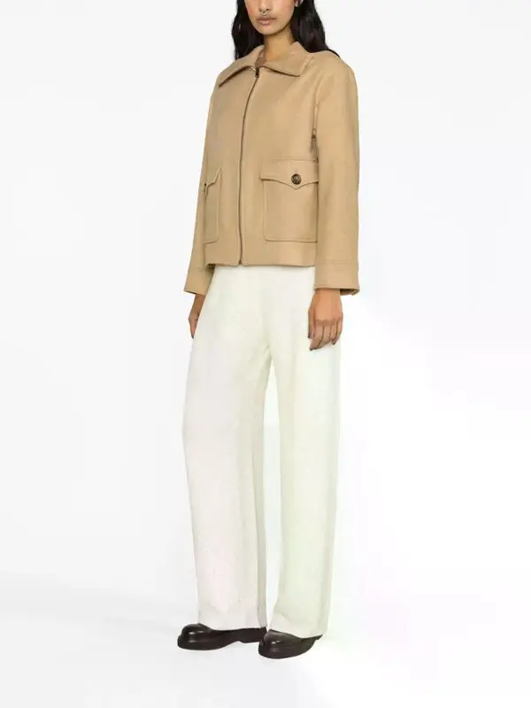 Woolrich Zip-up Ribbed-collar Jacket