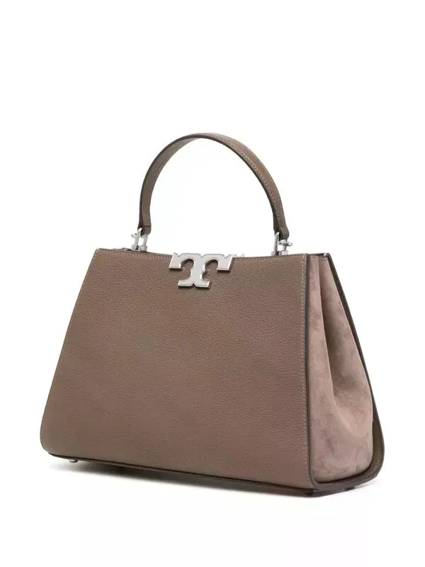 Tory Burch Eleanor Leather Satchel Bag - Brown