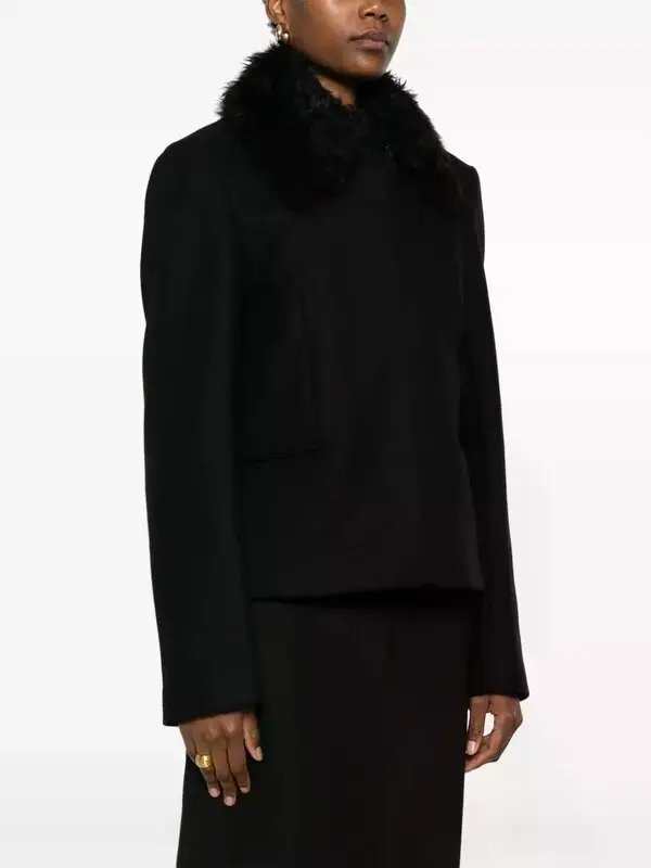 TOTEME Shearling-collar Jacket