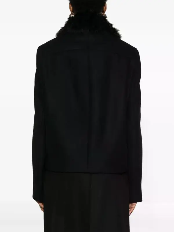 TOTEME Shearling-collar Jacket