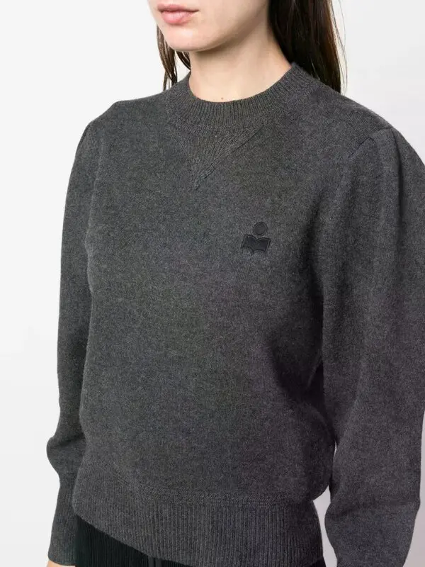MARANT ETOILE Kelaya Logo-patch Jumper
