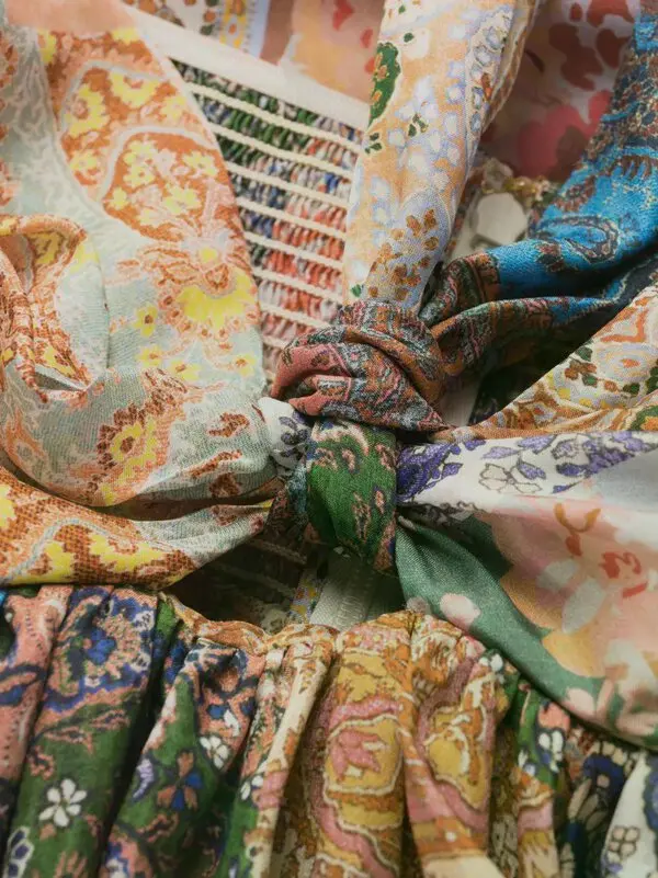 Zimmermann Devi Paisley-print Halterneck Dress