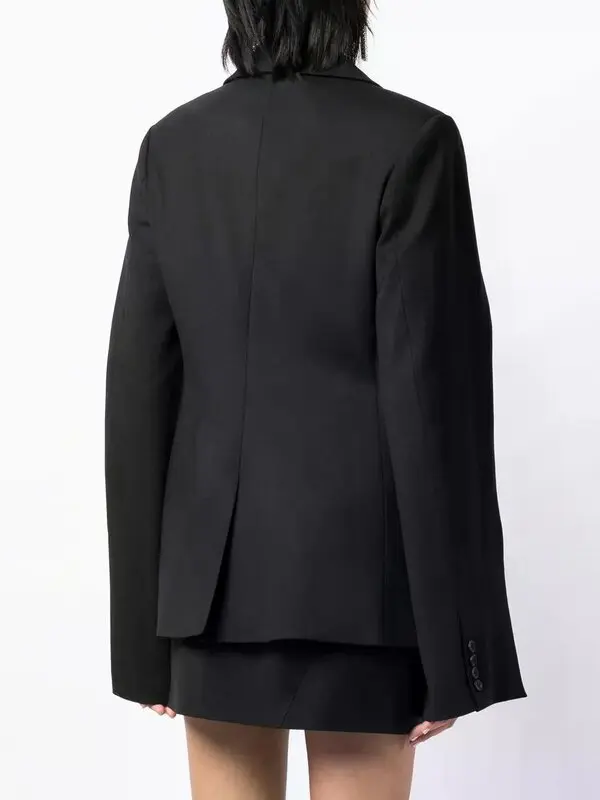 Monse Wool-blend Blazer With Slit Sleeves