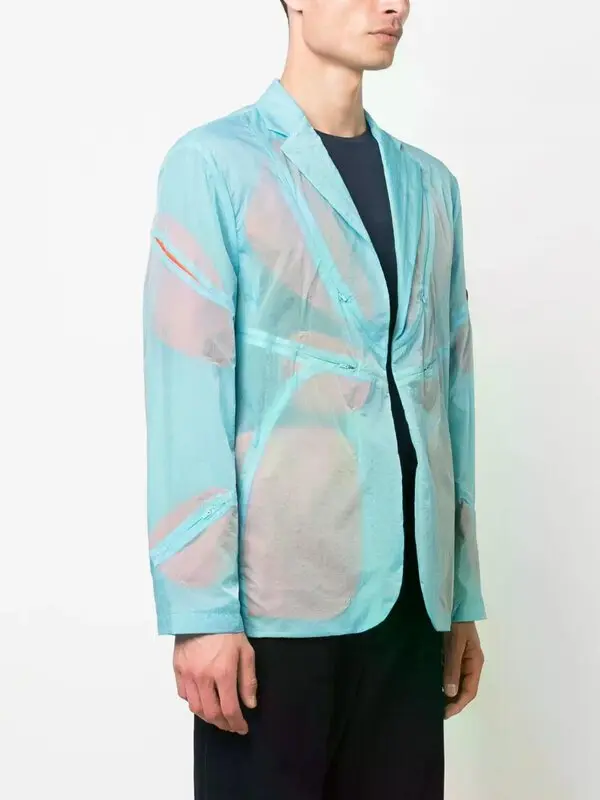 POST ARCHIVE FACTION Semi-sheer Jacket
