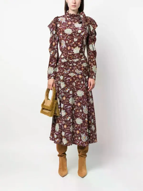 Ulla Johnson Floral-pattern Silk Blouse