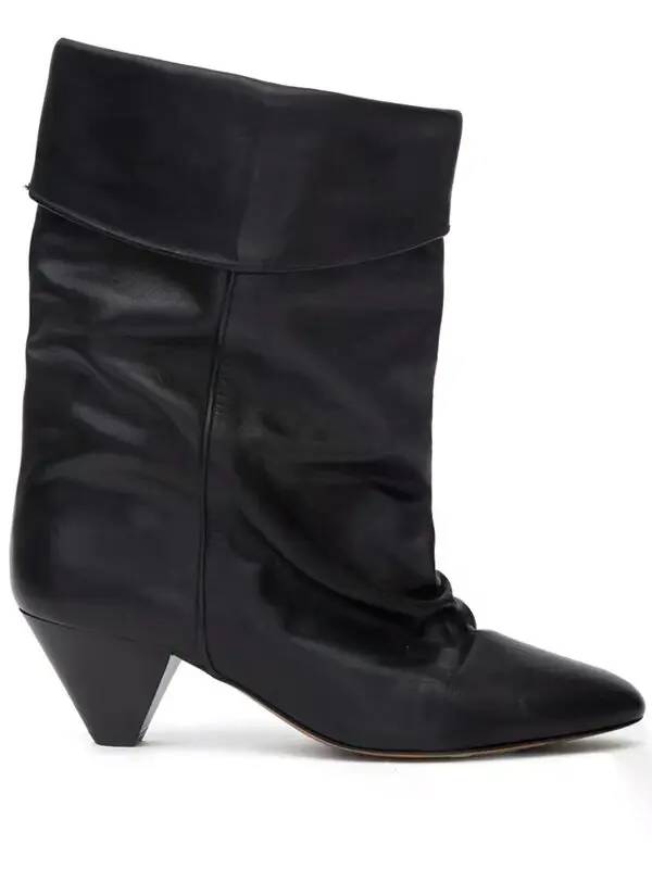 Isabel Marant Étoile 55mm Slouchy Leather Boots - Black