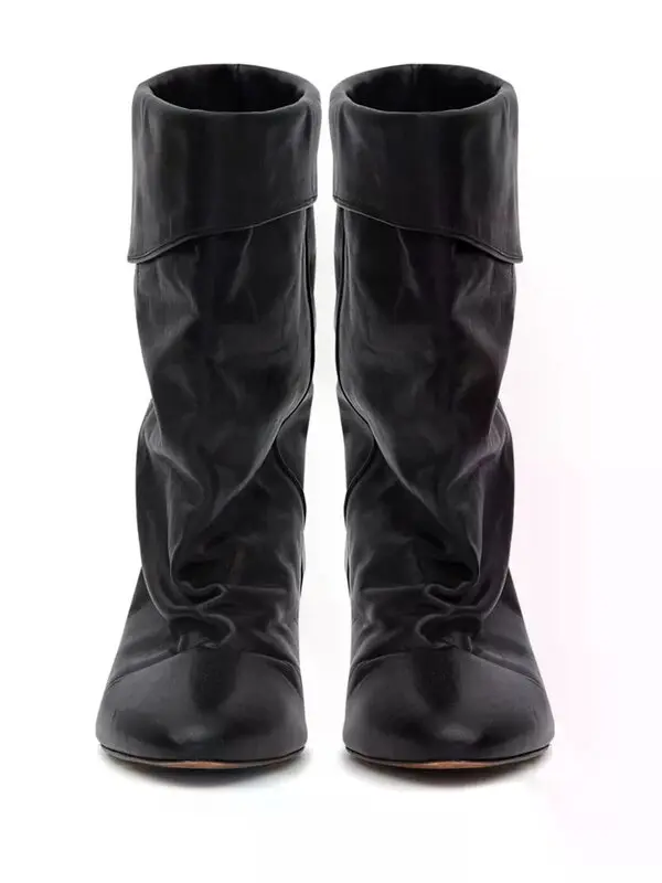 Isabel Marant Étoile 55mm Slouchy Leather Boots - Black