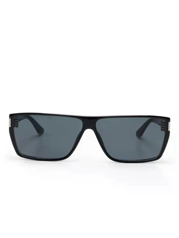 Saint Laurent Rectangle-frame Sunglasses - Black