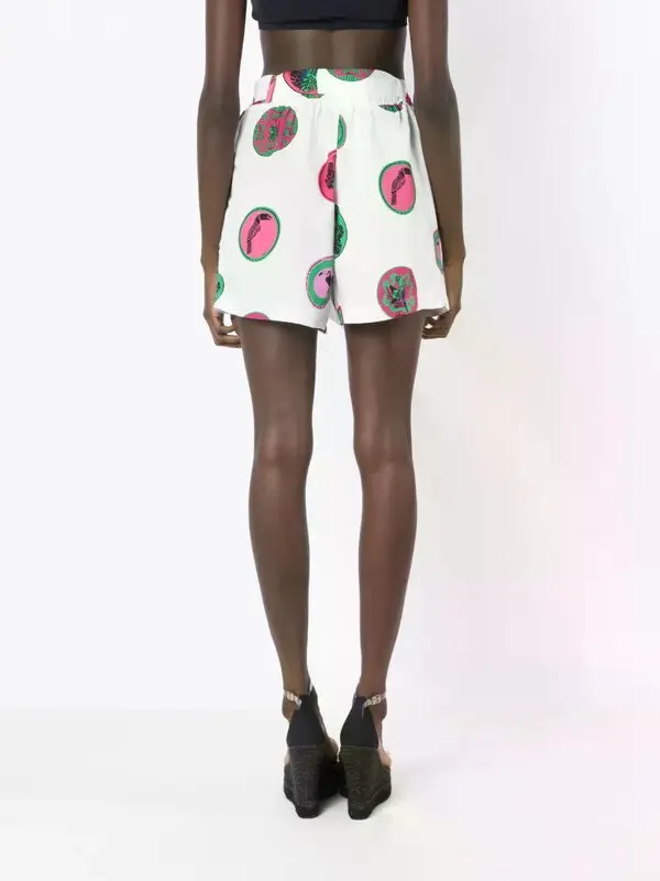 AMIR SLAMA Graphic-print Shorts