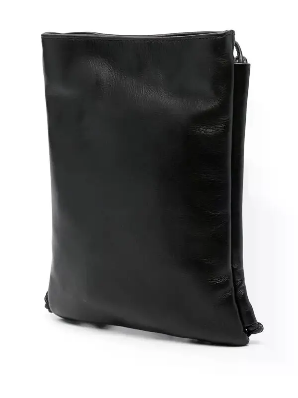 Hereu Trena Leather Crossbody Bag - Black