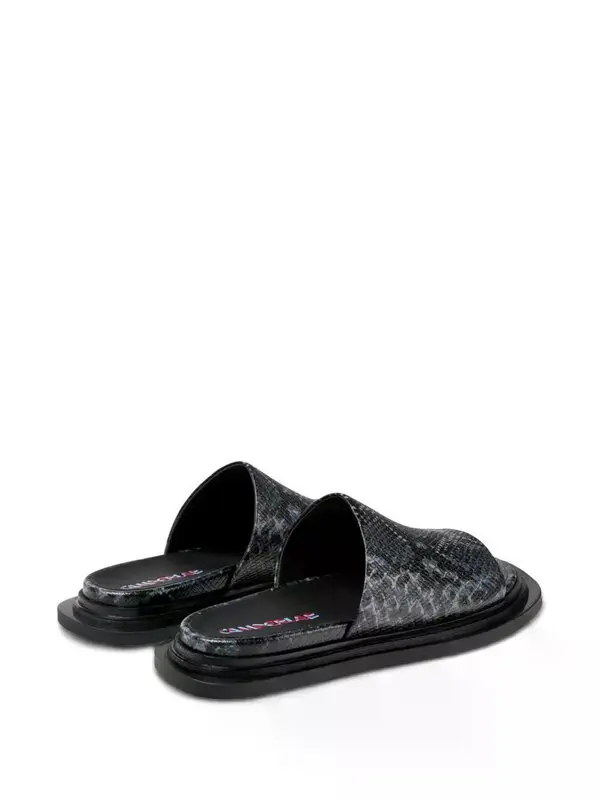 Camper Nada Slides - Black