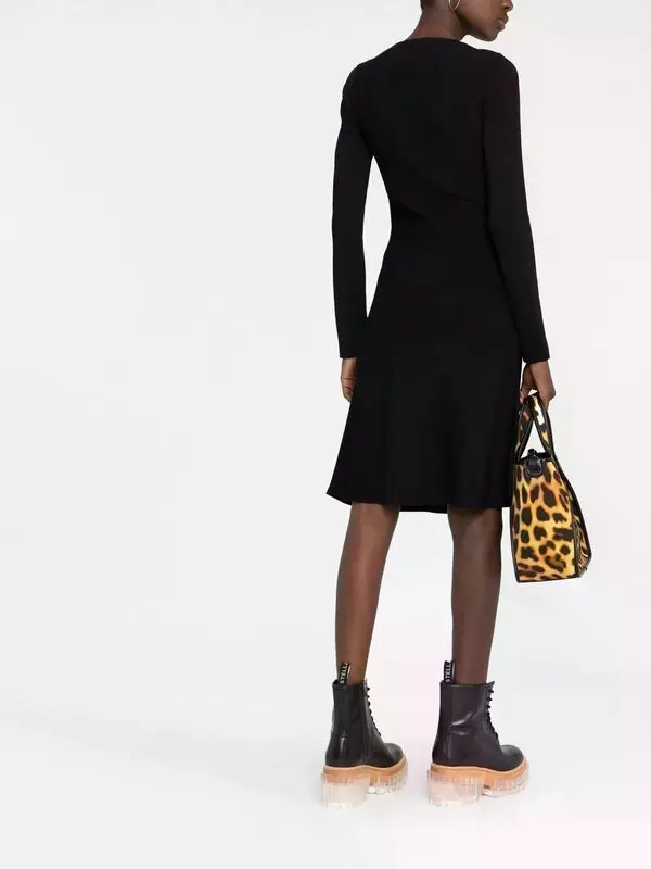 Stella McCartney Sweetheart-neck Flared Dress