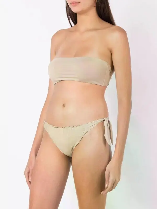 AMIR SLAMA Gathered-detail Bandeau Bikini