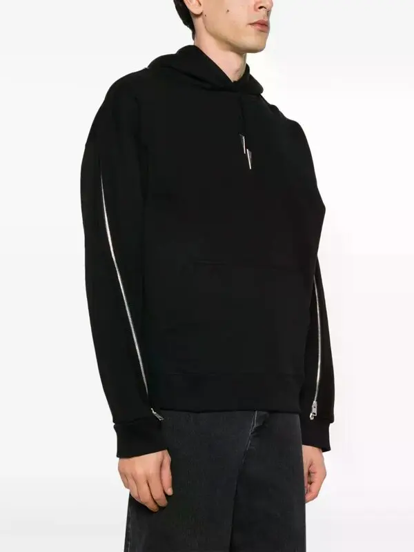 MUGLER Zip-detailed Hoodie