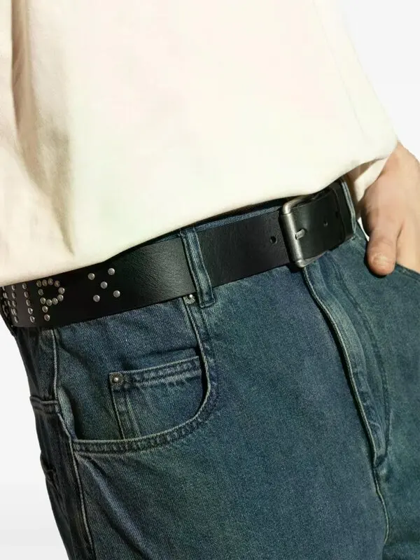 Carhartt Work In Progress Studded Leather Belt