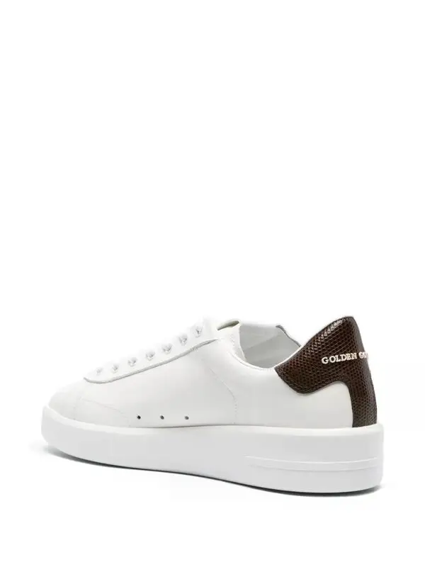 GOLDEN GOOSE Purestar Leather Sneakers - White