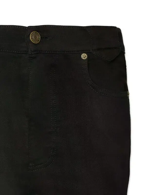 FRAME Snapped Skinny Jeans